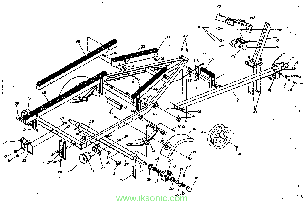 Boat Trailer Parts IKSonic Leading Manufacturer Supplier Rubber
