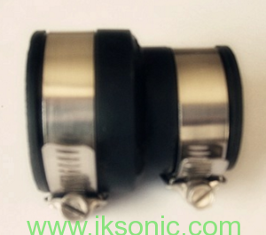 rubber coupling for pvc pipe flexible joint two size pipes - IKSonic ...