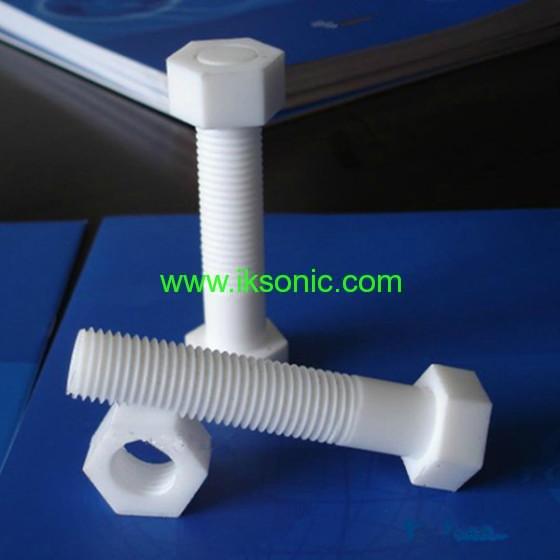 PTFE bolt screw teflon bolt PTFE fastener heat resistant bolt PTFE nut
